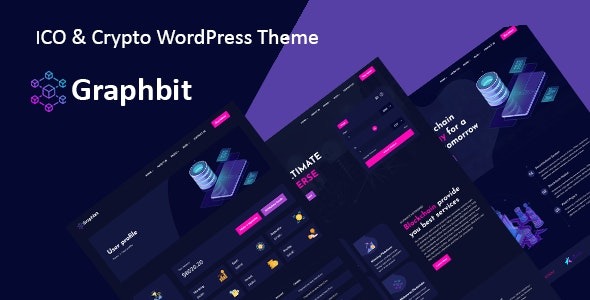 Graphbit (v1.0) ICO & Crypto Bootstrap WordPress Theme Nulled
