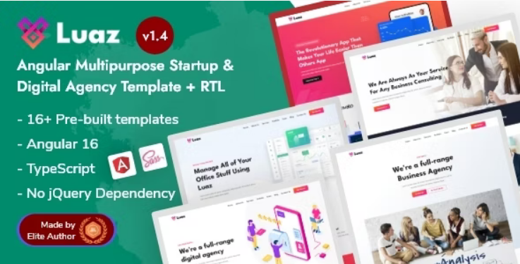 Luaz v.1.5 Angular 14 Multipurpose Template Nulled Luaz v.1.5 Angular 14 Multipurpose Template Nulled