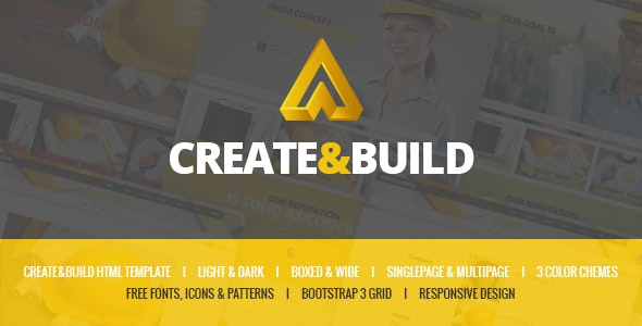 Create & Building (v1.0) WordPress Theme Nulled