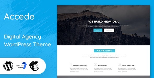 Accede (v1.6) Digital Agency WordPress Theme Nulled